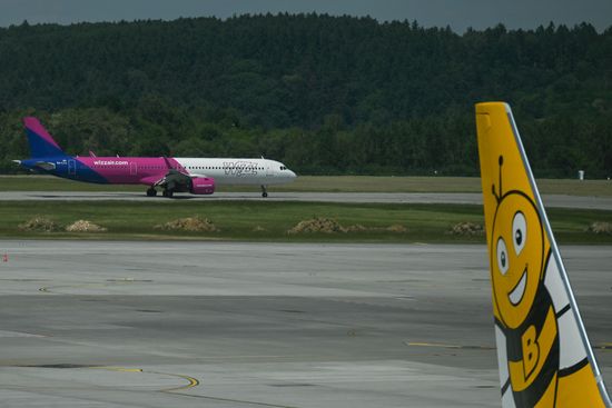 Buzz Airlines Logo Wizzair Plane John Editorial Stock Photo - Stock ...