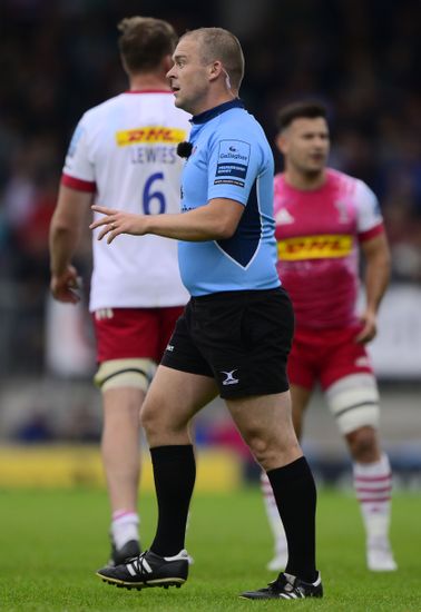 Referee Ian Tempest During Gallagher Premiership Editorial Stock Photo ...