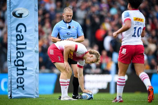 Louis Lynagh Harlequins Scores Try Editorial Stock Photo - Stock Image ...