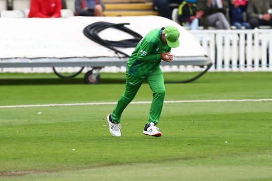 Wicket Callum Parkinson Catches Ed Pollock Editorial Stock Photo ...