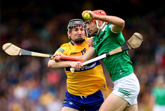 Clare Vs Limerick Clares Ian Galvin Editorial Stock Photo - Stock Image ...