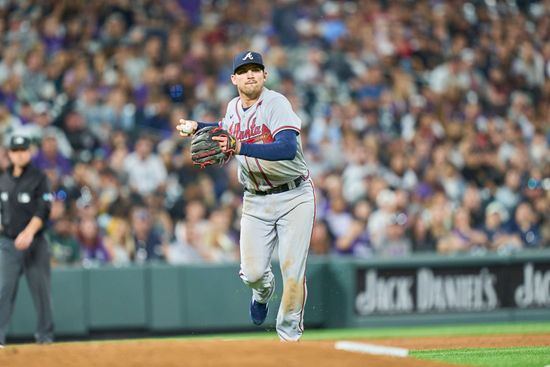 Atlanta Third Baseman Austin Riley 27 Editorial Stock Photo - Stock ...
