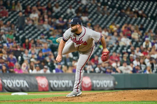 Atlanta Pitcher Jackson Stephens 53 Throws Editorial Stock Photo ...