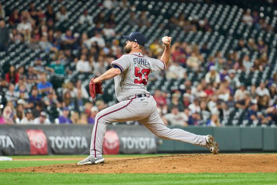 Atlanta Pitcher Jackson Stephens 53 Throws Editorial Stock Photo ...