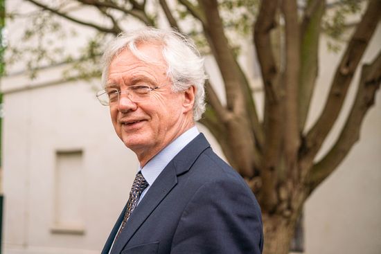 David Davis Conservative Mp Haltemprice Howden Editorial Stock Photo ...