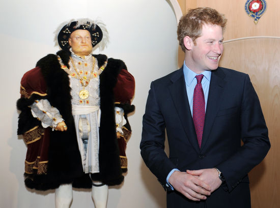 Prince Harry His Ancestor Henry Viii Editorial Stock Photo - Stock ...