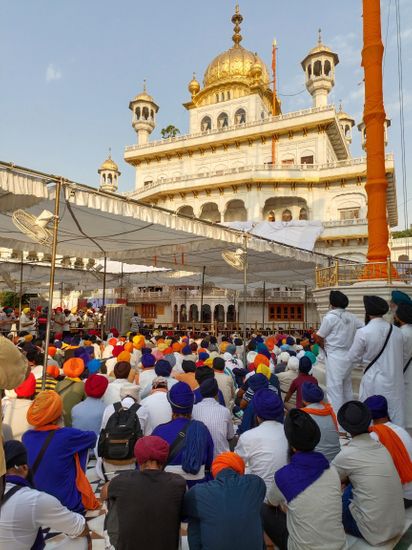 Devotees Members Various Hardline Sikh Organizations Editorial Stock ...