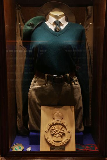 Land Army Uniform in 1942 Captured Editorial Stock Photo - Stock Image ...