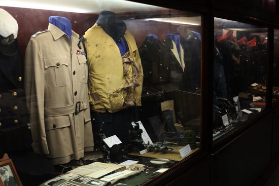 Display Uniforms Various Military Services in Editorial Stock Photo ...