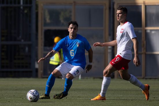 Simone Panada Italy U20 Filip Szymczak Editorial Stock Photo - Stock ...