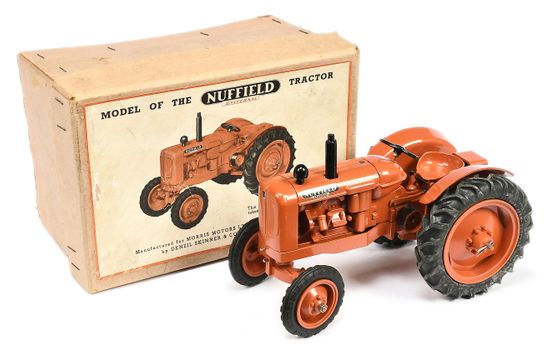 Nuffield Tractor Model Which Sold Enthusiasts Editorial Stock Photo ...