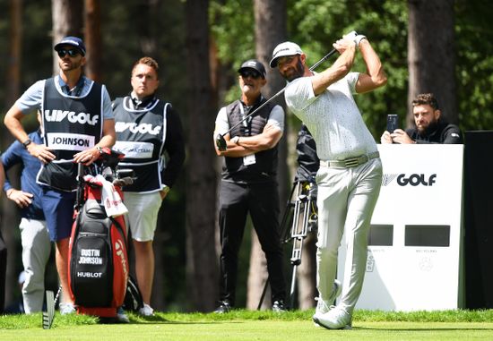 Us Golfer Dustin Johnson R Watches Editorial Stock Photo - Stock Image ...