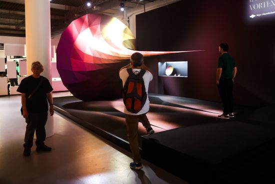 Visitiors View Vortex Diversity Fuorisalone Exhibition Editorial Stock ...