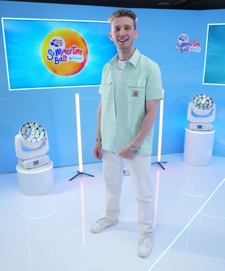 Niall Gray Backstage Capitals Summertime Ball Editorial Stock Photo ...