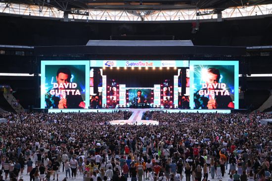 David Guetta Performing On Stage Capitals Editorial Stock Photo - Stock ...