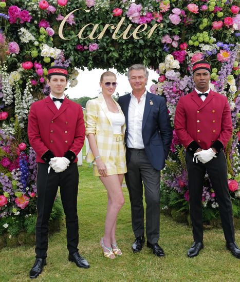Lara Stone Wearing Cartier Laurent Feniou Editorial Stock Photo - Stock ...