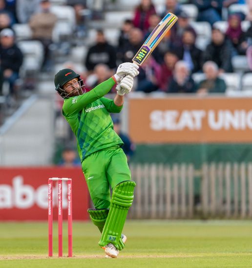 Arron Lilley Made 67 Batting Foxes Editorial Stock Photo - Stock Image ...