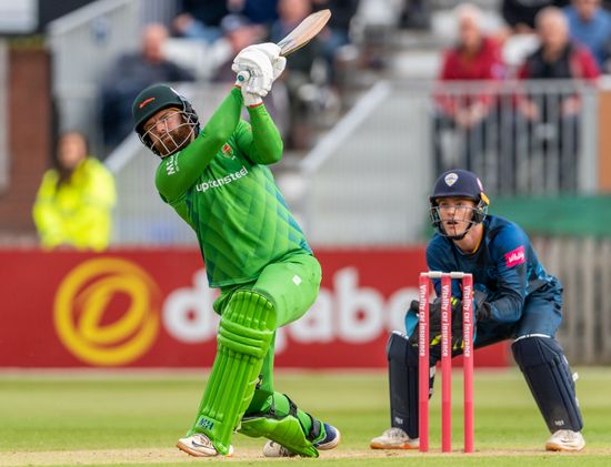 Arron Lilley Batting Foxes Hits One Editorial Stock Photo - Stock Image ...