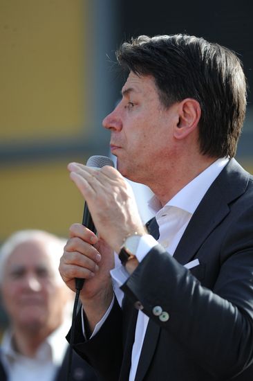Giuseppe Conte Italian Lawyer Jurist Politician Editorial Stock Photo ...