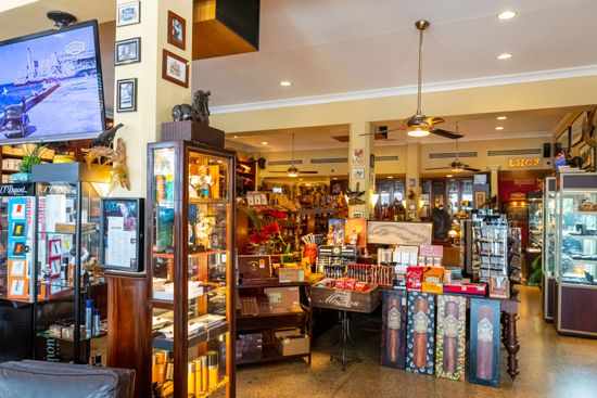 Cuban Cigar Shop Interior Business Located Editorial Stock Photo ...