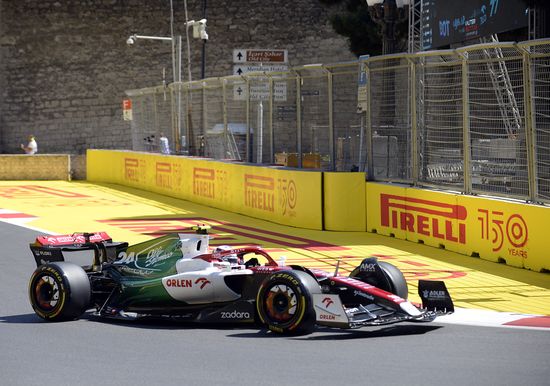 Alfa Romeo Ferrari Teams Chinese Driver Editorial Stock Photo - Stock ...