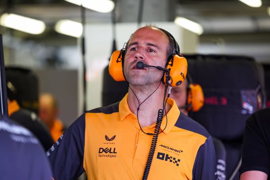 Stallard Tom Race Engineer Mclaren F1 Editorial Stock Photo - Stock ...