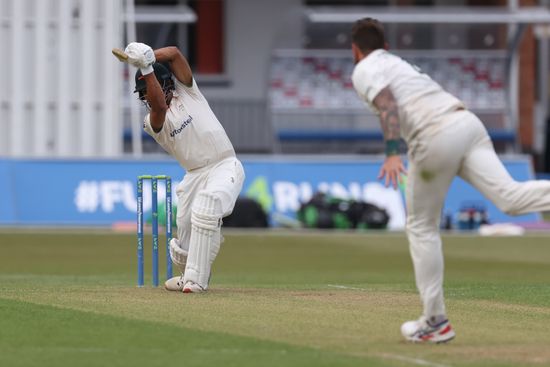 Ben Mike Drives Through Covers During Editorial Stock Photo - Stock ...