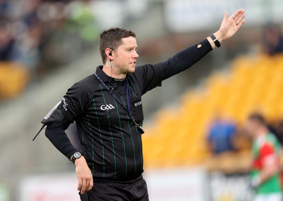 Mayo Vs Kildare Referee Barry Tiernan Editorial Stock Photo - Stock ...