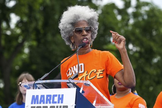 Activist Erica Ford Speaks March Our Editorial Stock Photo - Stock ...