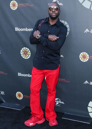 Haitian Rapper Wyclef Jean Arrives Charlize Editorial Stock Photo ...