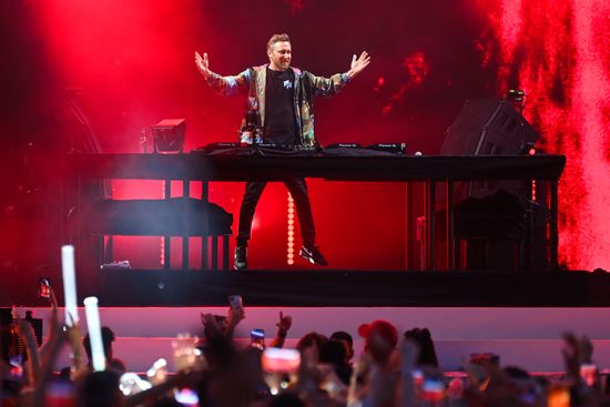 David Guetta Performing On Stage Capitals Editorial Stock Photo - Stock ...