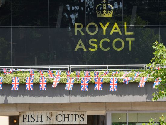 Fish Chips Royal Ascot Editorial Stock Photo - Stock Image | Shutterstock