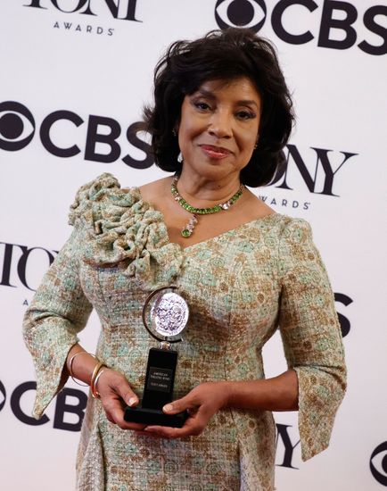Phylicia Rashad Holds Her Tony Award Editorial Stock Photo - Stock ...