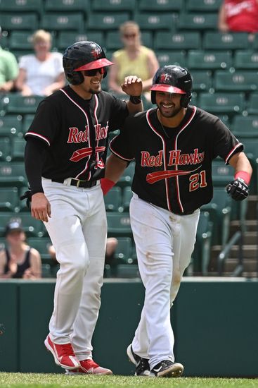 Fm Redhawks Drew Ward 21 Celebrates Editorial Stock Photo - Stock Image ...