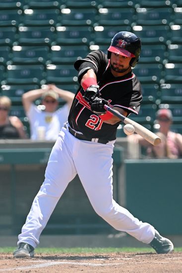 Fm Redhawks Drew Ward 21 Swings Editorial Stock Photo - Stock Image ...