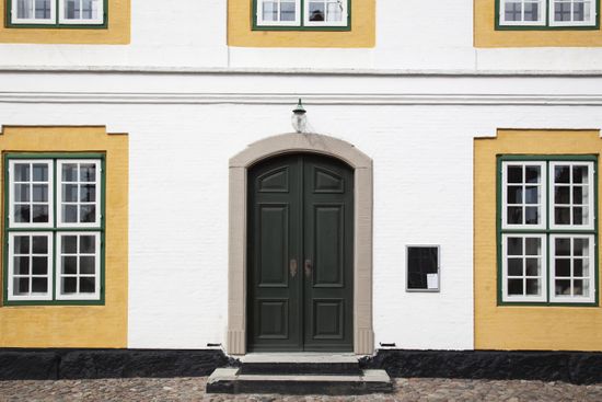 Augustenborg Castle Als Island Flensburg Fjord Editorial Stock Photo ...