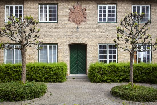 Augustenborg Castle Als Island Flensburg Fjord Editorial Stock Photo ...