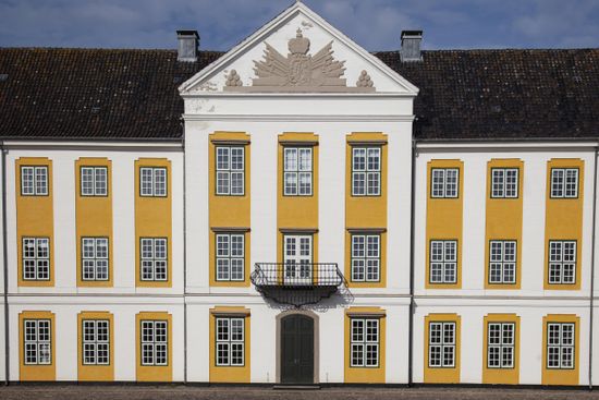 Augustenborg Castle Als Island Flensburg Fjord Editorial Stock Photo ...
