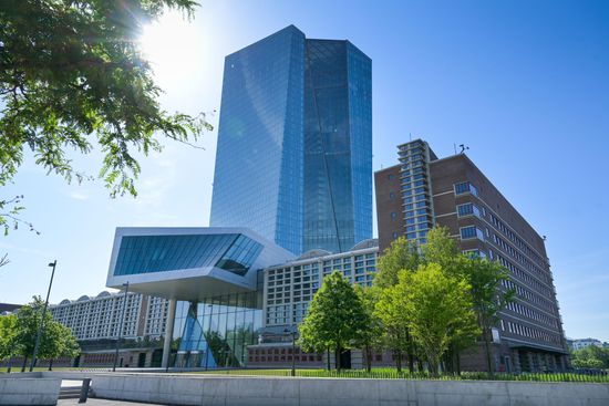 European Central Bank Ecb Main Building Editorial Stock Photo - Stock ...