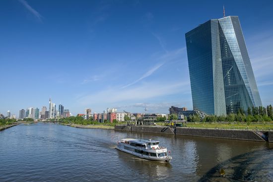 European Central Bank Ecb Main Building Editorial Stock Photo - Stock ...