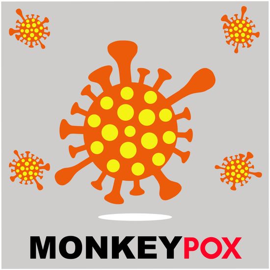 Monkeypox Virus Illustration Vector Hands Monkeypox Editorial Stock ...