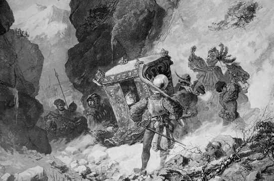 Charles V Holy Roman Emperor Fleeing Editorial Stock Photo - Stock ...