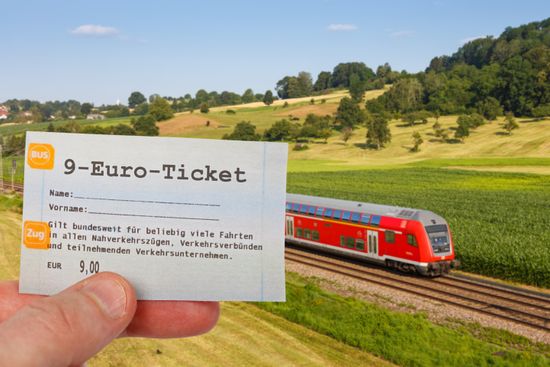 9euro Ticket Regional Train Regional Train Editorial Stock Photo ...