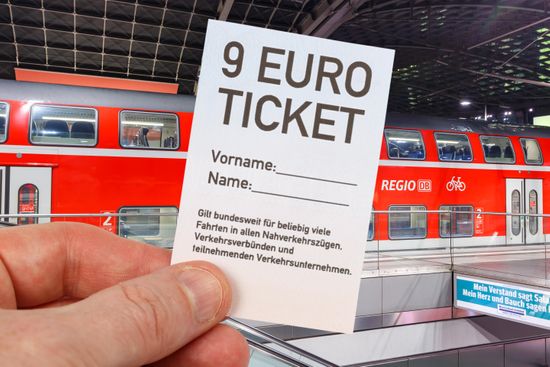 9euro Ticket Regional Train Regional Train Editorial Stock Photo ...