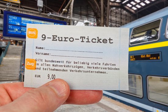 9euro Ticket Regional Train Regional Train Editorial Stock Photo ...