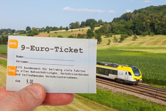 9euro Ticket Regional Train Regional Train Editorial Stock Photo ...