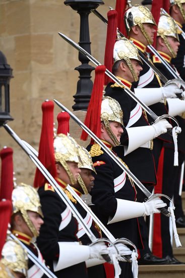 Ceremonial Guards Order Garter Service St Editorial Stock Photo - Stock ...