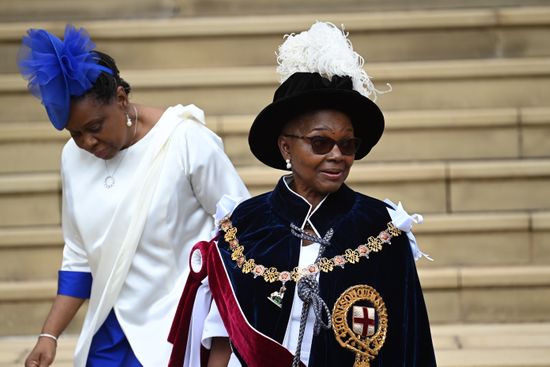 Valerie Amos Attends Order Garter Service Editorial Stock Photo - Stock Image | Shutterstock