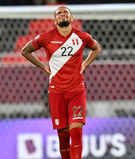 Alexander Callens Peru Reacts After Penalty Editorial Stock Photo ...