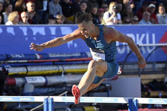 Rasmus Estonia Mens 400 M Hurdles Editorial Stock Photo - Stock Image ...